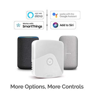 Cielo Breez Eco Smart AC Controller | Works with Mini Split, Window & Portable ACS | WiFi, Alexa, Google, SmartThings, Free Apps, NO Monthly Subscription | Schedules, Geofencing, Comfy & More (White)