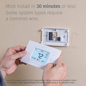 Emerson Sensi Wi-Fi Smart Thermostat for Smart Home, Pro Version, Works with Alexa, Energy Star Certified