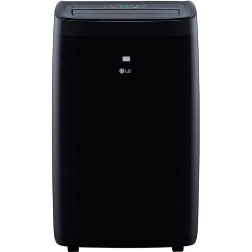 LG 10,000 BTU (DOE) / 14,000 BTU (ASHRAE) Smart Portable Air Conditioner, Cools 450 Sq.Ft. (18' x 25' room size), Smartphone & Voice Control works with LG ThinQ, Amazon Alexa and Hey Google, 115V