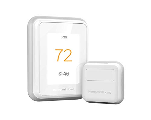 Honeywell Home RCHT9610WFSW2003 RCHT9610WFSW T9 WiFi Thermostat with 1 Smart Room Sensor, Touchscreen Display, Alexa and Google Assist (Renewed)