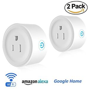 Nest (T3017US) Learning Thermostat 3rd Gen, White with Deco Gear 2 Pack WiFi Smart Plug