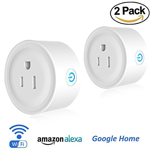 Nest (T3017US) Learning Thermostat 3rd Gen, White with Deco Gear 2 Pack WiFi Smart Plug