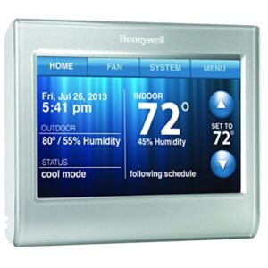 Honeywell RTH9580WF1005/W1 Smart Wi-Fi 7 Day Programmable Color Touch Thermostat, Works with Amazon Alexa