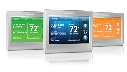 Honeywell RTH9580WF1005/W1 Smart Wi-Fi 7 Day Programmable Color Touch Thermostat, Works with Amazon Alexa