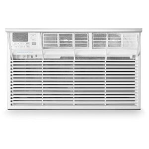 Emerson Quiet Kool 12,000 BTU 230V Through-The-Wall Air Conditioner with Remote Control | 4-in-1 AC, Heater, Dehumidifer, Fan | for Rooms up to 550 Sq.Ft. | 24H Timer | EATE12RD2T, 12000, White