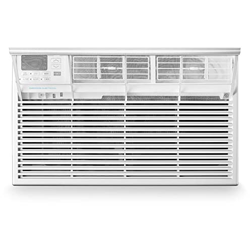 Emerson Quiet Kool 12,000 BTU 230V Through-The-Wall Air Conditioner with Remote Control | 4-in-1 AC, Heater, Dehumidifer, Fan | for Rooms up to 550 Sq.Ft. | 24H Timer | EATE12RD2T, 12000, White