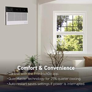 Friedrich CEW24B33A Chill Premier Smart Air Conditioner Window Unit, WiFi Mobile Control, White, Heating & Cooling Capacity (24000 BTU)