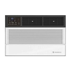 friedrich chill premier 10,000 btu smart window air conditioner with built-in wifi, 10000, white