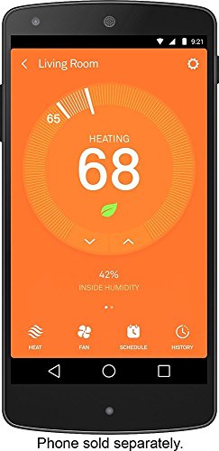 Google, T3008US, Nest Learning Thermostat, 3rd Gen, Smart Thermostat, Pro Version, Works With Alexa (Renewed)