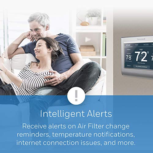 Honeywell Home RTH9585WF1004 Wi-Fi Smart Color Thermostat, 7 Day Programmable, Touch Screen, Energy Star, Alexa Ready (Renewed)