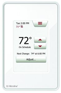 oj microline uwg4 wi-fi radiant floor heating wi-fi touchscreen thermostat