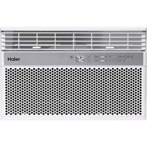 Haier Smart Window Air Conditioner 10,000 BTU Easy Install Kit Included Complete With Wifi & Smart Home Connectivity Energy Star Certified Cools up to 450 Square Feet 115 Volts White