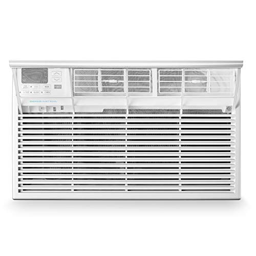 Emerson Quiet Kool 8,000 BTU 115V Smart Through-The-Wall Air Conditioner with Remote, Wi-Fi, and Voice Control | Energy Star | Cools Rooms up to 350 Sq.Ft. | 24H Timer | EATC08RSE1T, 8000 WiFi, White