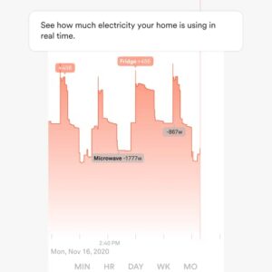 Sense Energy Monitor - Track Electricity Usage in Real Time and Save Money - Meets Rigourous ETL/Intertek Safety Standards