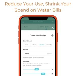 Flume 2 Smart Home Water Monitor & Water Leak Detector: Detect Water Leaks Before They Cause Damage. Monitor Your Water Use to Reduce Waste & Save Money. Installs in Minutes, No Plumbing Required