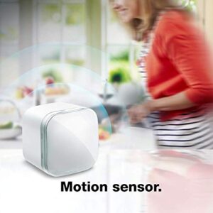 Aeotec TriSensor, Z-Wave Plus S2 Enabled Zwave Motion Sensor, Temperature, Light Sensor, Work with Zwave Hub Smartthings 3-in 1 Security System, Battery Powered