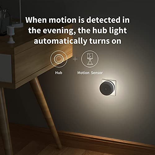 Aqara Smart Hub M1S Plus Aqara Temperature and Humidity Sensor, Door and Window Sensor and Water Leak Sensor, Zigbee Connection, For Remote Monitoring and Smart Home Automation