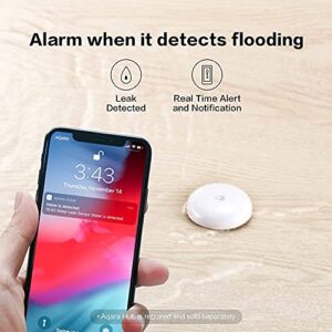 Aqara Smart Hub M2 Plus Aqara Water Leak Sensors, Wireless Water Leak Detector for Alarm System and Smart Home Automation