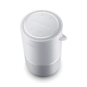 Bose Portable Smart Speaker — Wireless Bluetooth Speaker with Alexa Voice Control Built-In, Silver