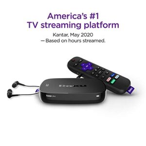 Roku Ultra | Streaming Media Player 4K/HD/HDR with Premium JBL Headphones