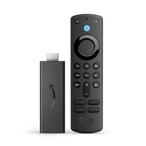 fire tv stick with alexa voice remote (includes tv controls), free & live tv without cable or satellite, hd streaming device