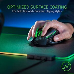 Razer Firefly Hard V2 RGB Gaming Mouse Pad: Customizable Chroma Lighting, Built-in Cable Management, Balanced Control & Speed, Non-Slip Rubber Base