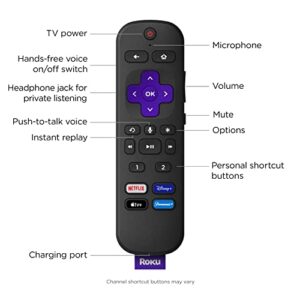 Roku Streaming Stick 4K+ Streaming Device 4K/HDR/Dolby Vision with Roku Voice Remote Pro