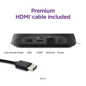 Roku Ultra | Streaming Device HD/4K/HDR/Dolby Vision with Dolby Atmos, Bluetooth Streaming, and Roku Voice Remote with Headphone Jack and Personal Shortcuts, includes Premium HDMI® Cable