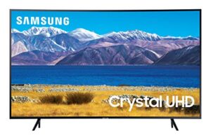 samsung 55-inch class curved uhd tu-8300 series – 4k uhd hdr smart tv with alexa built-in (un55tu8300fxza, 2020 model)