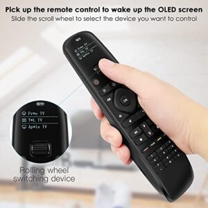 Sofabaton U1 Universal Remote Control, All in One Remote with Smart APP, OLED Display and Macro Button, Control up to 15 Entertainment Devices, Works with TV/DVD/Blu-ray/Player/Projector