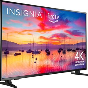 INSIGNIA 50-inch Class F30 Series LED 4K UHD Smart Fire TV (NS-50F301NA22, 2021 Model)