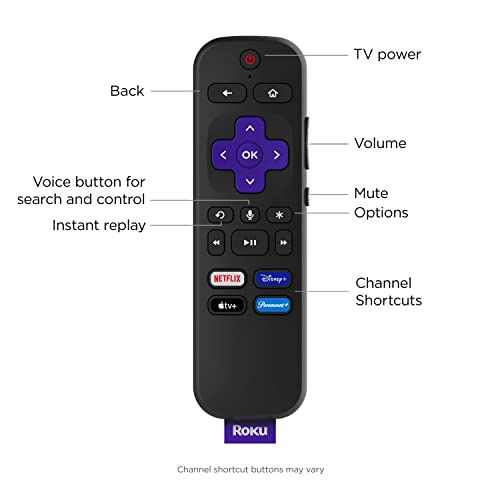 Roku Streambar | 4K/HD/HDR Streaming Media Player & Premium Audio, All In One, Includes Roku Voice Remote