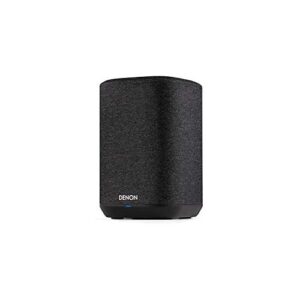 denon home 150 wireless speaker | heos, alexa built-in, airplay 2, and bluetooth | compact design | black