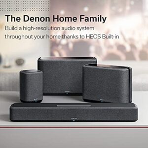 Denon Home 150 Wireless Speaker | HEOS, Alexa Built-in, AirPlay 2, and Bluetooth | Compact Design | Black