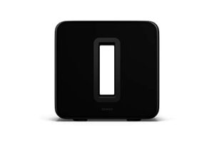 sonos sub (gen 3) – the wireless subwoofer for deep bass – black