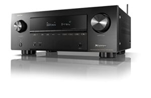 denon avr-x2700h 8k ultra hd 7.2 channel (95 watt x 7) av receiver 2020 model – built for gaming, music streaming, 3d audio & video, alexa + heos