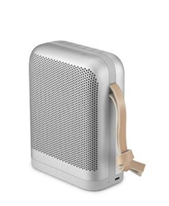 bang & olufsen beoplay p6 portable bluetooth speaker with microphone, natural