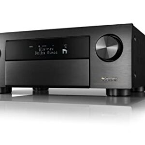 Denon AVR-X4700H 8K Ultra HD 9.2 Channel (125 Watt X 9) AV Receiver 2020 Model - 3D Audio & Video with IMAX Enhanced, Built for Gaming, Music Streaming, Alexa + HEOS