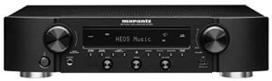 marantz nr1200 av receiver, 2-channel home theater amp, wi-fi, bluetooth, heos + alexa, immersive movies, music & gaming, auto low latency mode for xbox one, smart home automation