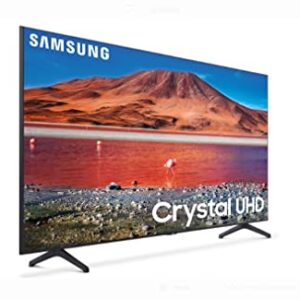 Samsung 43-inch TU-7000 Series Class Smart TV | Crystal UHD - 4K HDR - with Alexa Built-in | UN43TU7000FXZA, 2020 Model (Renewed)