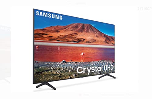 Samsung 43-inch TU-7000 Series Class Smart TV | Crystal UHD - 4K HDR - with Alexa Built-in | UN43TU7000FXZA, 2020 Model (Renewed)