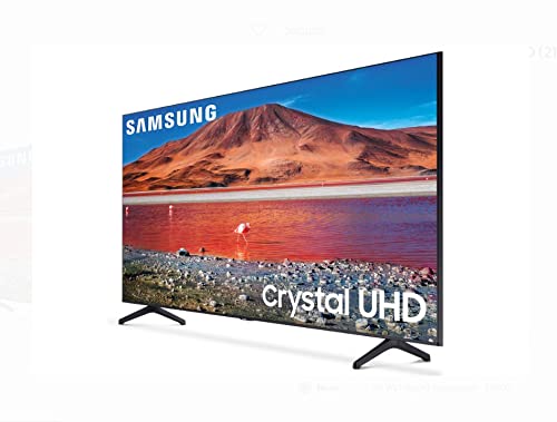 Samsung 43-inch TU-7000 Series Class Smart TV | Crystal UHD - 4K HDR - with Alexa Built-in | UN43TU7000FXZA, 2020 Model (Renewed)