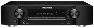 marantz nr1510 uhd av receiver – slim 5.2 channel home theater amplifier, dolby truehd and dts-hd master audio | alexa compatible | stream music via wi-fi, bluetooth and heos black