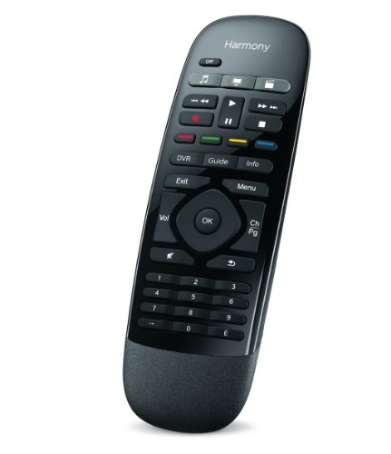 Logitech 915-000194 - Harmony Smart Remote Control with Smartphone App - Black (Renewed)