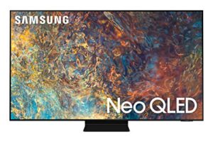 samsung 85-inch class neo qled 4k uhd qn90a series mini led quantum hdr 32x, object tracking sound+, ultra viewing angle, smart tv with alexa built-in (qn85qn90aafxza, 2021 model), titan black