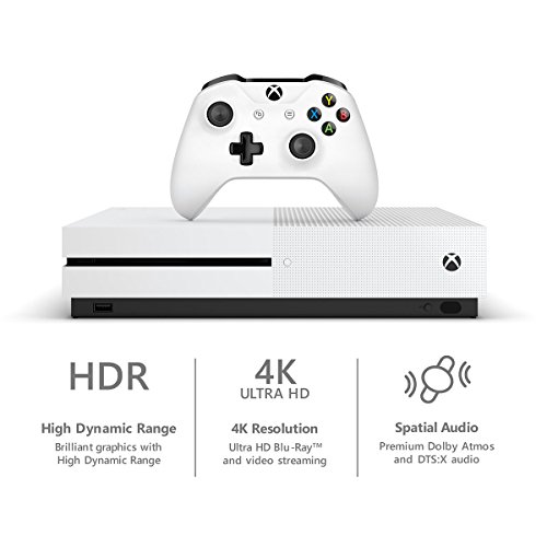 Xbox One S 1TB Console - Battlefield V Bundle (Renewed)