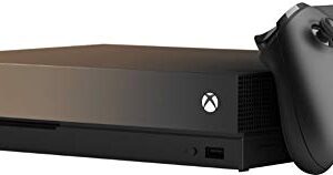 Xbox One X 1TB Console – Gold Rush Special Edition Battlefield V Bundle