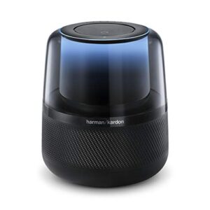 harman kardon allure voice-activated home speaker with alexa, black