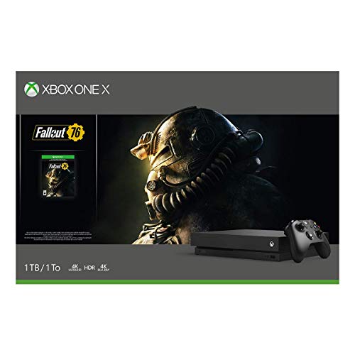 Xbox One X 1TB Console - Fallout 76 Bundle (Discontinued) (Renewed)