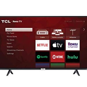 TCL 43S435 43 inch LED 4-Series Roku Smart 4K UHD TV (Renewed)